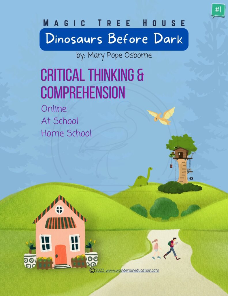 Dinosaurs Before Dark Critical Thinking & Comprehension ...